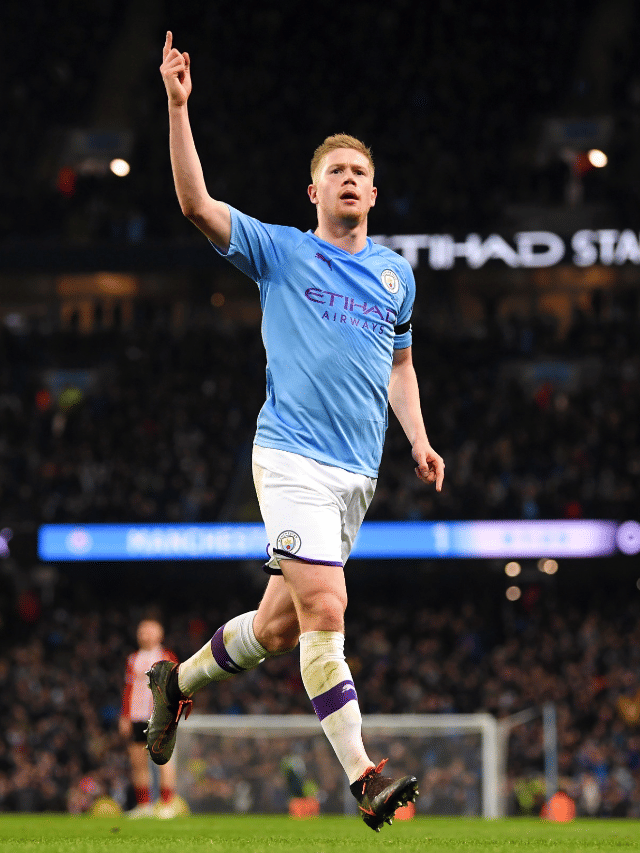 KDB's 100 League Goals Breakdown - Sportskeeda Stories